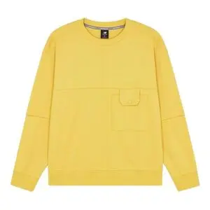 NEW BALANCE Pocket Sweatshirt Asia Sizing - Yellow