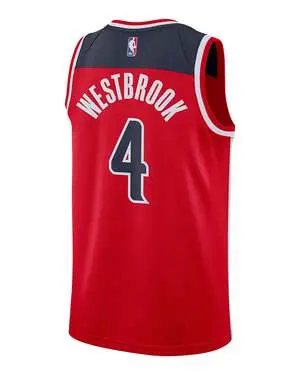 Nike Nba Washington Wizards "russell Westbrook 4" Jersey