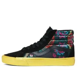 VANS Sk8-hi Reissue 'festival Satin' High Top Sneakers - Black/gold