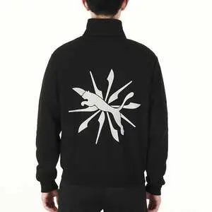 PUMA Casual Loose Long Sleeve Jacket With Pocket Detail - Black