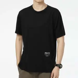 Nike U Nk Df Tee Db Trail Ssnl Sport Short Sleeves T Shirt - Black