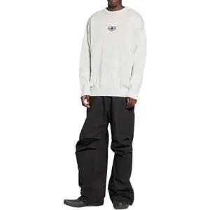 Balenciaga Bb Paris Icon Sweater - White