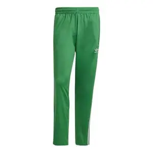 Adidas Men's Adidas Originals Contrasting Colors Stripe Logo Elastic Waistband Straight Sports Pants/trousers/joggers Green Default Color