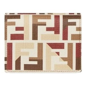 Fendi Fw25 Roma Wallet - Beige
