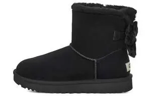 UGG Mini Bailey Bow Crushed Velvet Boot