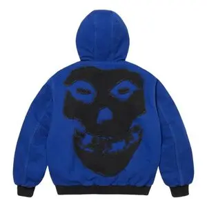 Supreme X The Misfits Hooded Work Jacket - Blue