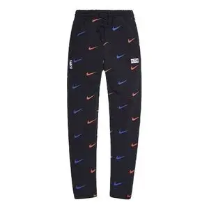 Kith X Nike New York Knicks Aop Fleece Pant - Black