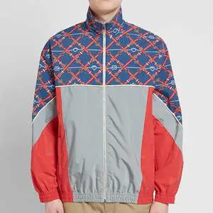 Gucci Retro Mosaic Printed Reflective Track Jacket