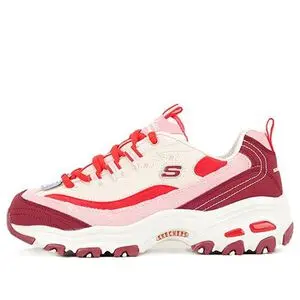 Sketchers D'lites 1.0 Splicing Athletic Sneakers - Red/pinkred