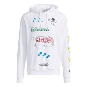 Adidas Originals Fangtastic Series Mickey Printed Pullover - White
