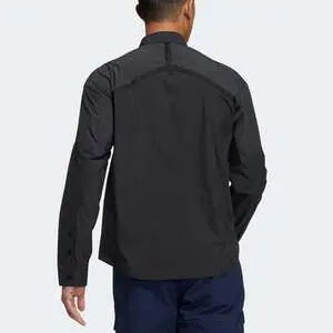Adidas Casual Sports Solid Color Breathable Long Sleeves Shirt Black