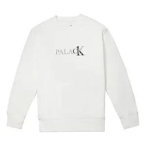 PALACE X Calvin Klein Crewneck Sweatshirt - White