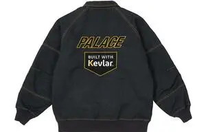 PALACE Fw22 Kevlar Denim Bomber Jacket - Navy