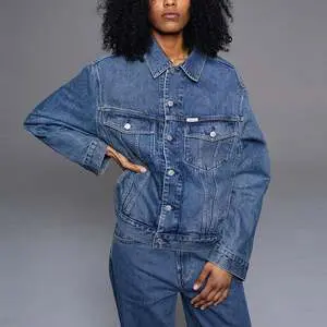 PALACE X Calvin Klein Relaxed Trucker Denim Jacket - Blue