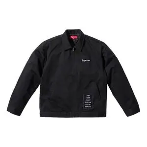 Supreme X The Crow Work Jacket - Black/white