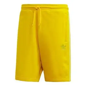 Adidas Originals Blc 3-stripes Casual Sports Shorts - Yellow