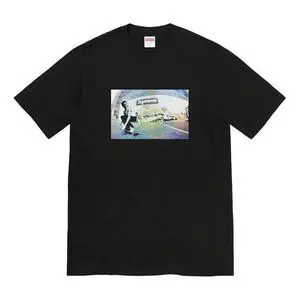 Supreme Supreme Winter T-shirt 'black White' Black/white