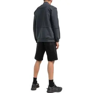 Adidas Originals Logo Zip-up Sweatshirt With High Collar