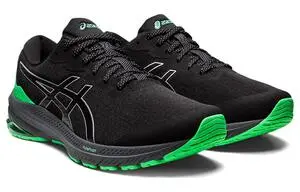 Asics Gt-1000 Lite-show Athletic Sneakers - Black/green