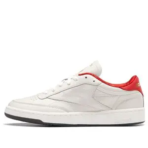 REEBOK Club C 85 Low Top Sneakers - White/red