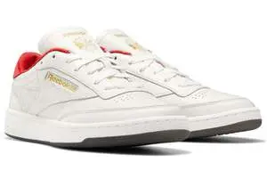REEBOK Club C 85 Low Top Sneakers - White/red