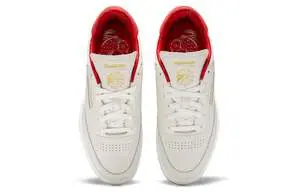 REEBOK Club C 85 Low Top Sneakers - White/red
