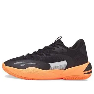 PUMA Court Rider 2.0 Low Top Sneakers - Black/orange