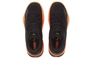 PUMA Court Rider 2.0 Low Top Sneakers - Black/orange