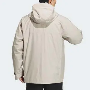 Adidas 3-in-1 Rain.rdy Parka - Beige/black