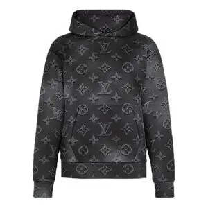 LOUIS VUITTON Full-print Logo Hoodie