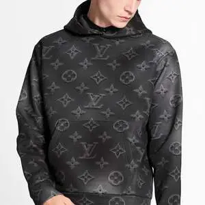 LOUIS VUITTON Full-print Logo Hoodie