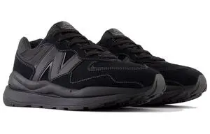 NEW BALANCE 57/40 Lace-up Sneakers - Black