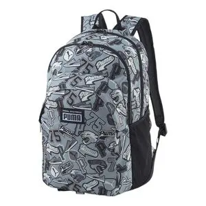PUMA Academy Backpack - Black/teal/white