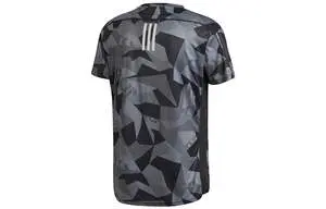 Adidas Own The Run Camouflage Short Sleeve Training T-shirt