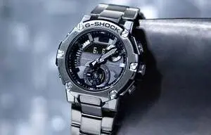 Casio G-shock G-steel Chronograph Watch - Silver