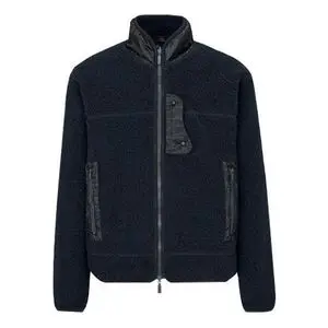 Dior Fleece Zip-up Jacket - Blue
