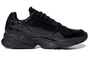 Adidas Falcon "glossy " Sneakers - Black