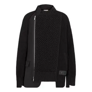 Dior X Sacai Crossover Fw21 Knit Jacket