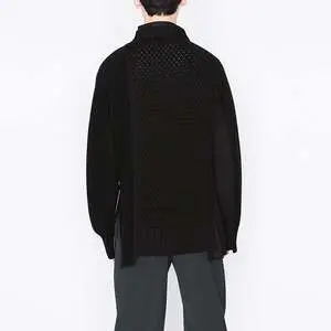 Dior X Sacai Crossover Fw21 Knit Jacket