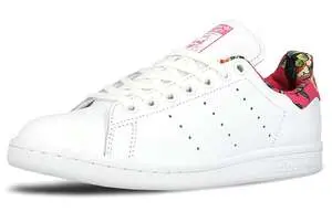 Adidas Originals Stan Smith Low Top Sneakers - White/red