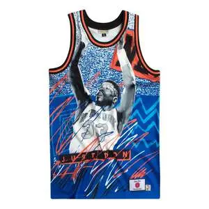 Mitchell & Ness X Just Donny New York Knicks Sublimated Jersey - Blue