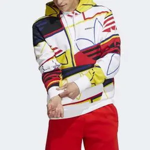 Adidas Originals Graphic Print Hoodie