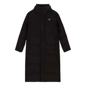 NEW BALANCE Long Puffer Jacket - Black