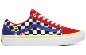 VANS Brighton Zeuner X Old Skool Pro Sneakers - Blue/red