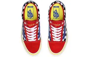 VANS Brighton Zeuner X Old Skool Pro Sneakers - Blue/red