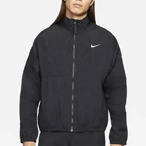 Nike Stand Collar Logo Print Jacket