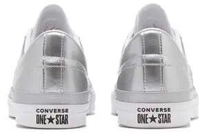 CONVERSE One Star Low Metallic Sneakers - Silver