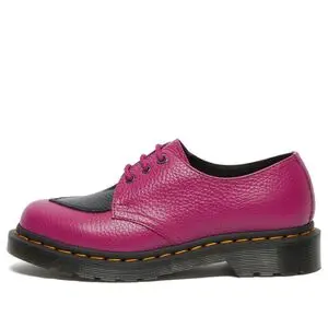 Dr. Martens 1461 Leather Lace-up Shoes - Purplered/black
