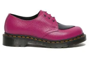 Dr. Martens 1461 Leather Lace-up Shoes - Purplered/black