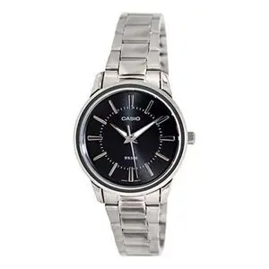 Casio Stainless Steel Quartz Analog Watch - Silver